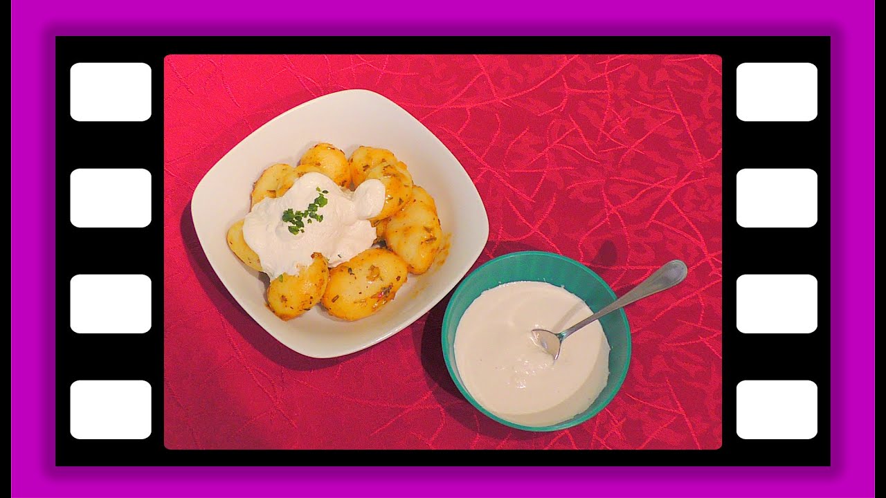Schmand vegan / Sour cream vegan – Gaumenfreude #8 - YouTube