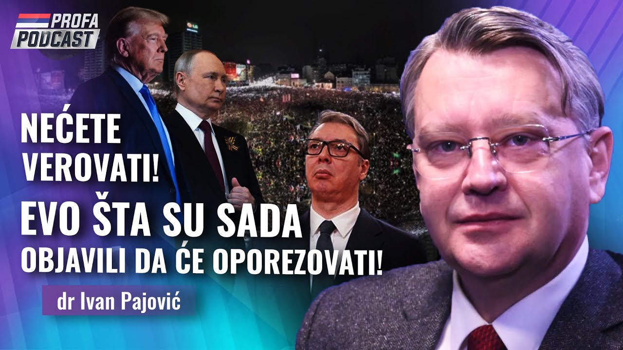 dr Ivan Pajović -- NEĆETE VEROVATI -- EVO ŠTA SU SADA OBJAVILI DA ĆE ...
