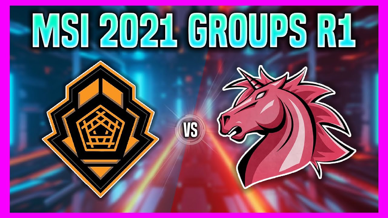 PGG vs UOL MSI 2021 GROUP STAGE R1 D1 - PENTANET vs UNICORNS MSI 2021 GROUP STAGE R1 D1 - YouTube