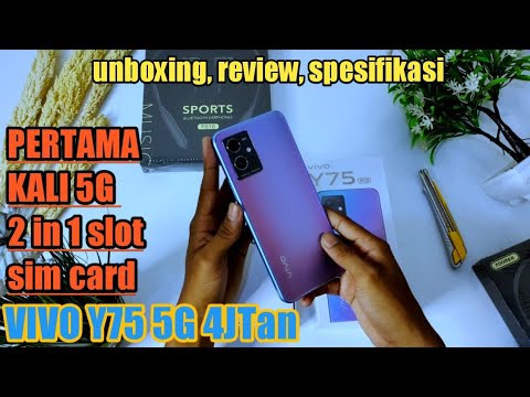 VIVO Y75 5G 2 in 1 SLOT SIM CARD NFC multifunctions || vivo y75 5g ...