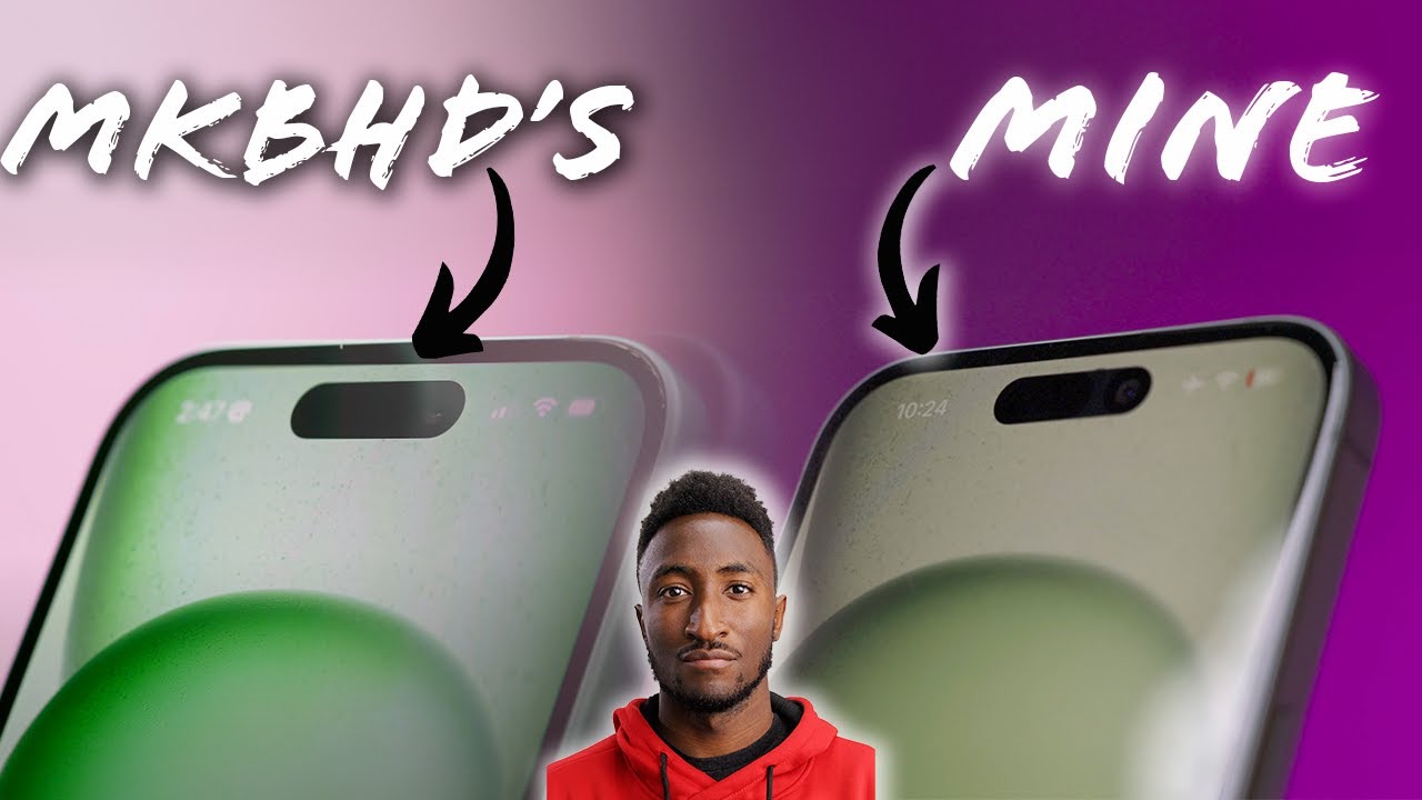 We recreated MKBHD's iPhone 15 INTRO with ZERO Budget - YouTube