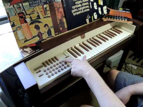 1970 MATTEL Optigan Program Disc: Singing Rhythm (4/4) [70182] - YouTube