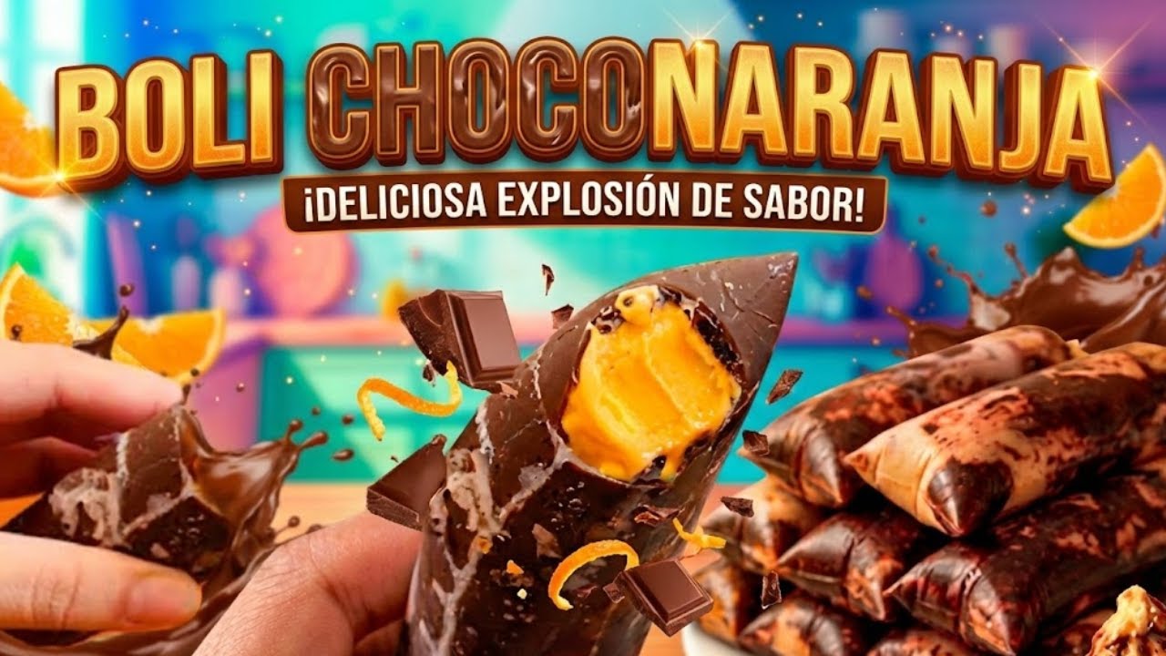 🍊 BOLI GOURMET DE NARANJA CON CHOCOLATE: La Combinación Más Refrescante ...