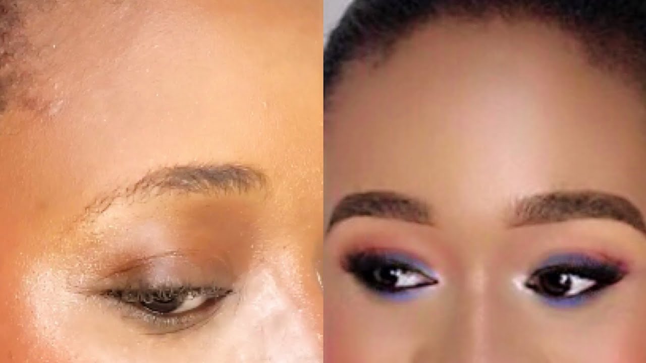 Easy Eyebrow Tutorial - YouTube