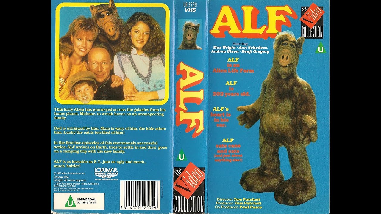 Original VHS Opening and Closing to ALF UK VHS Tape - YouTube