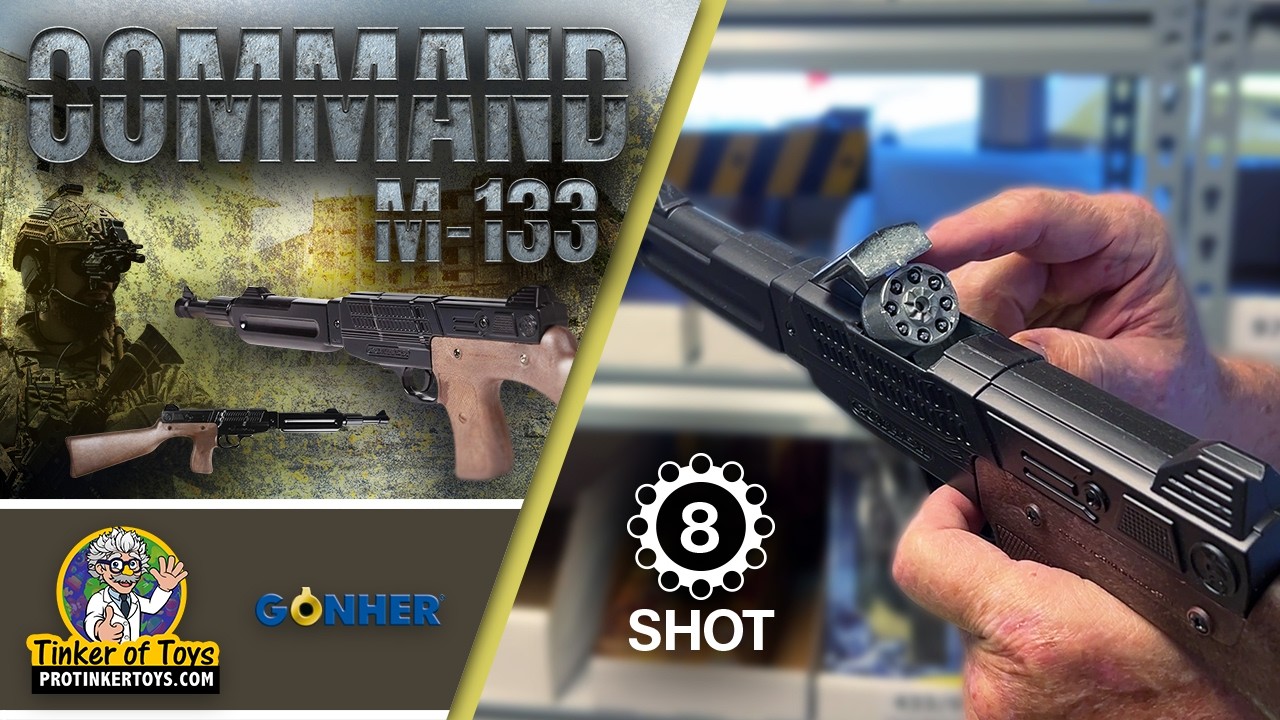 Command M-133 Tommy Submachine Gun Review | Bryan Tests Gonher’s ...