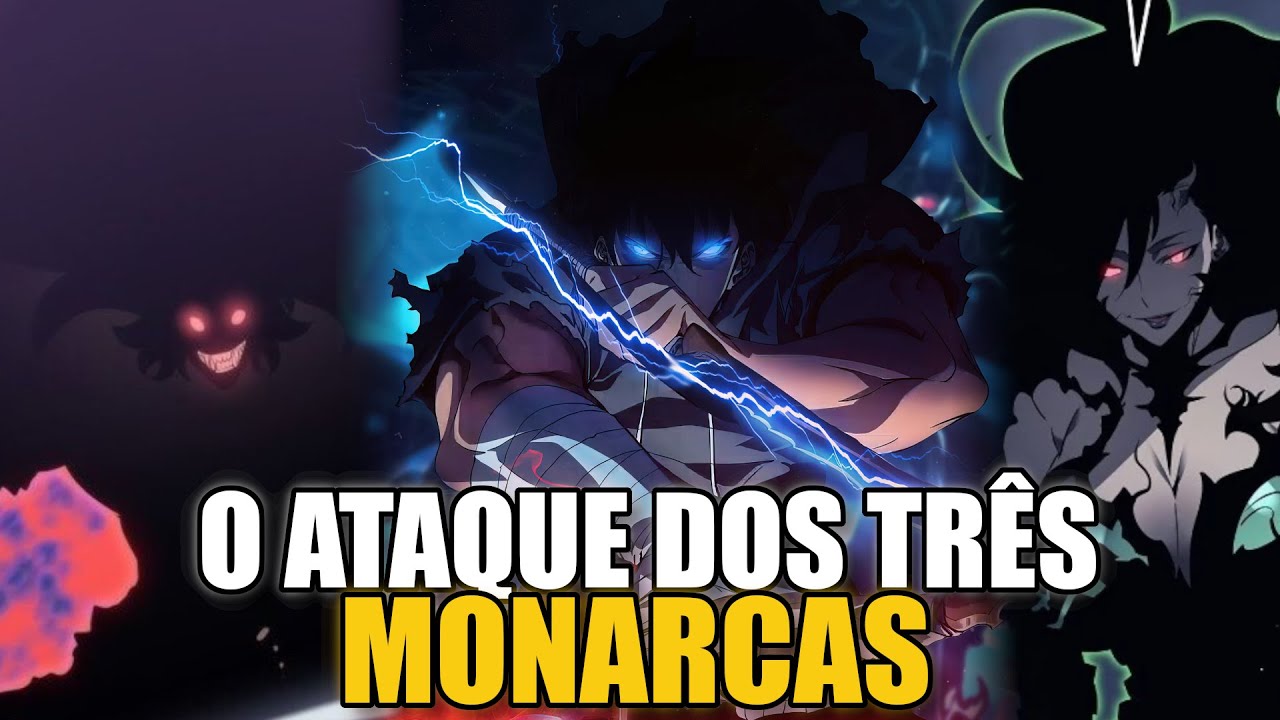 JIN WOO VS RAKAN, QUEREHSHA e REI DO POVO DA NEVE | Solo Leveling Vol ...