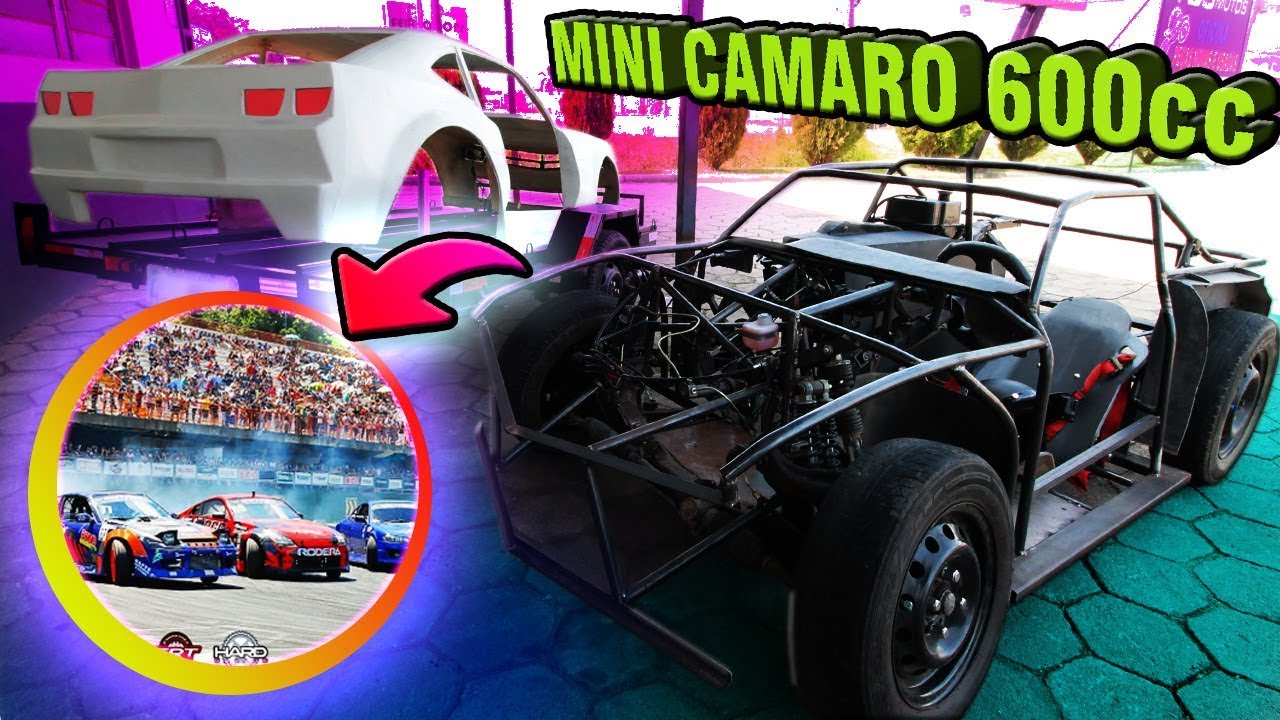 Preparamos o MINI CAMARO 600cc para a PISTA - YouTube