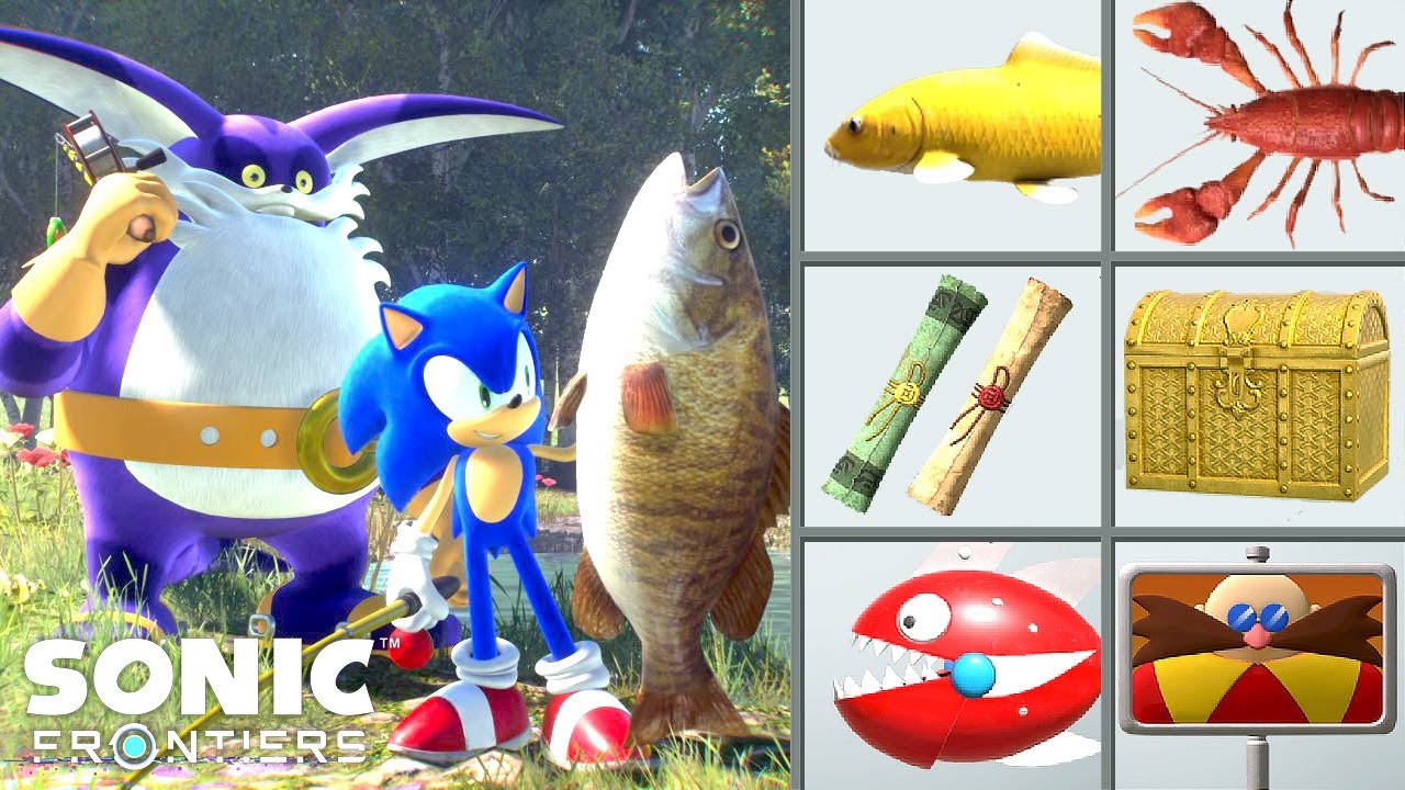 Sonic Frontiers (Switch) - Kronos Island: Western Fishing Spot (Full ...