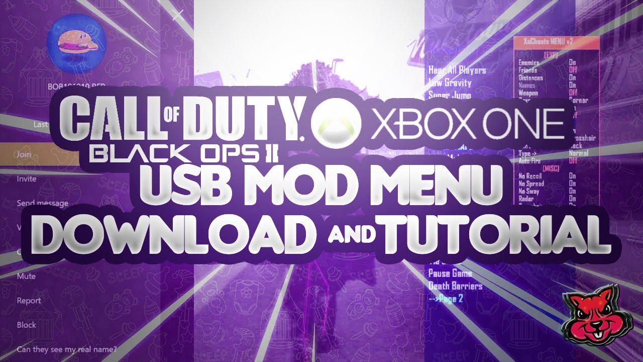 COD: Black Ops 2 USB Xbox One MOD MENU! Download Tutorial (Xbox One ...