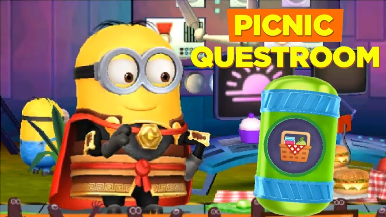 Emperor Minion rush ONE-WEEK PICNIC NEW UPDATE quest room gameplay ios ...