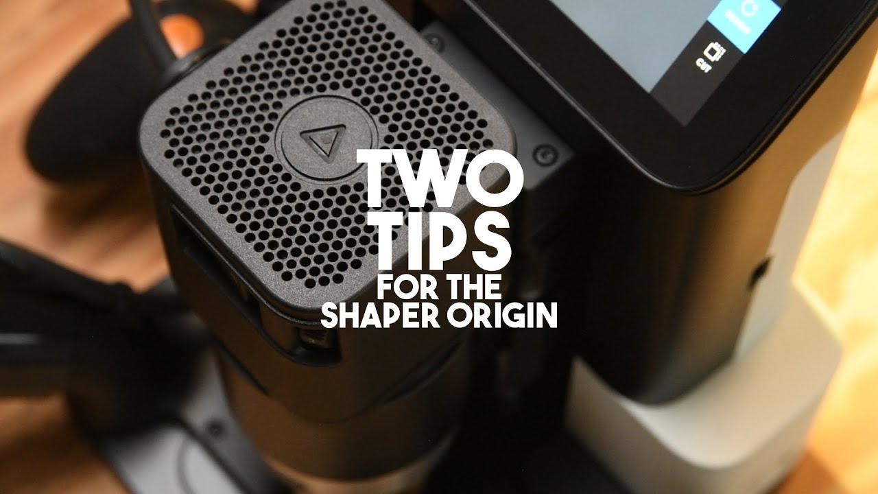Shaper Origin 2 tips - YouTube