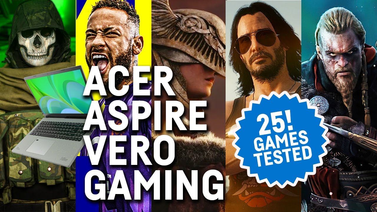 Gaming on the Acer Aspire Vero - YouTube