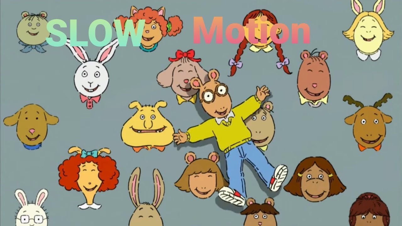 Arthur theme song (Slow Motion) - YouTube