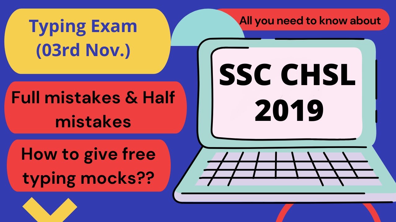 SSC CHSL 2019 TIER 3 TYPING TEST | CHSL 2019 SKILL TEST | SSC CHSL 2019 ...