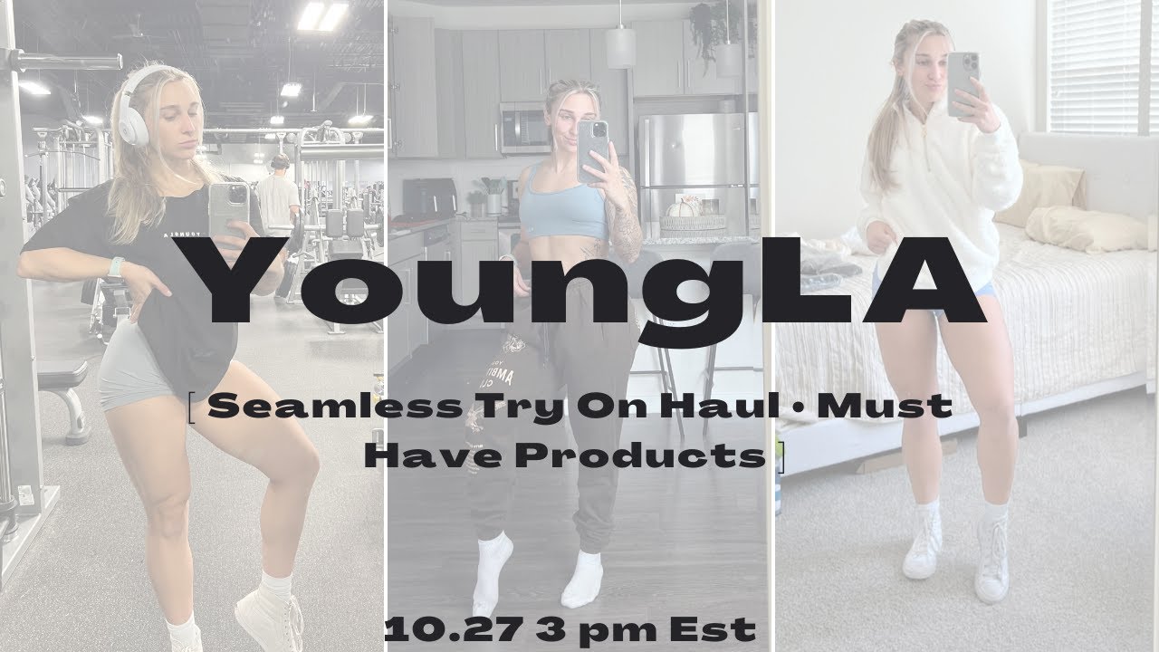 YOUNGLA [ Seamless Try On Haul / Must Haves ] - YouTube