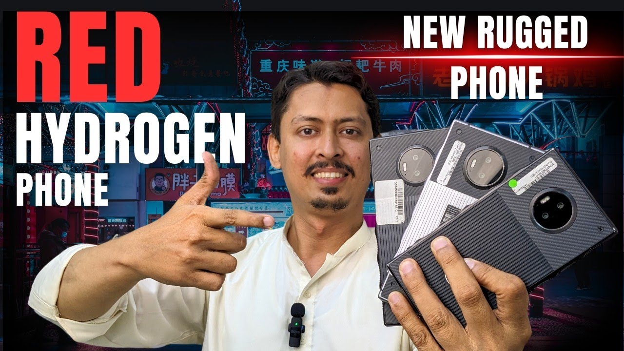 Red Hydrogen Phone One 60 FPS GAMING 3D Holographic Display Pure ...