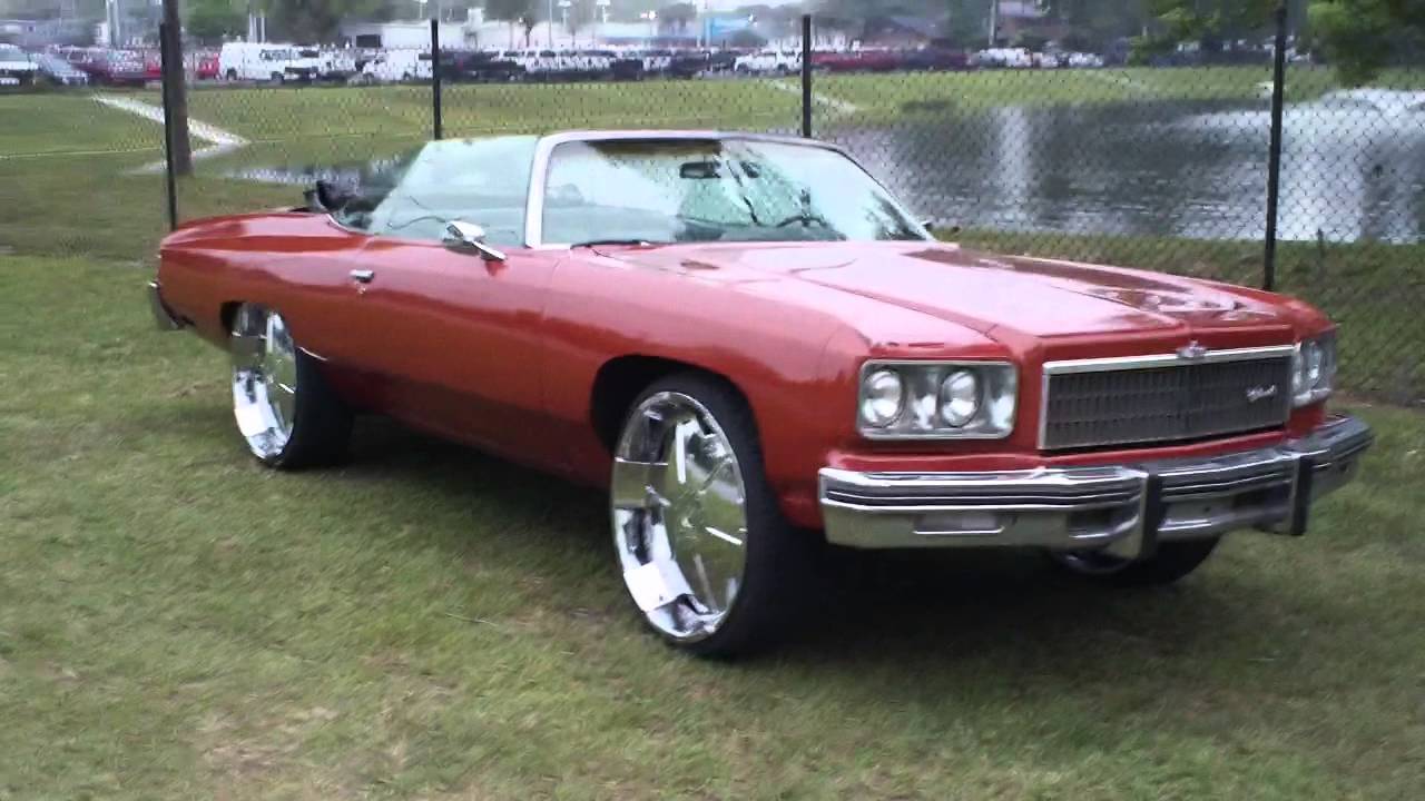 75 Caprice Classic Vert on 26's (TheVertLife.com) - YouTube