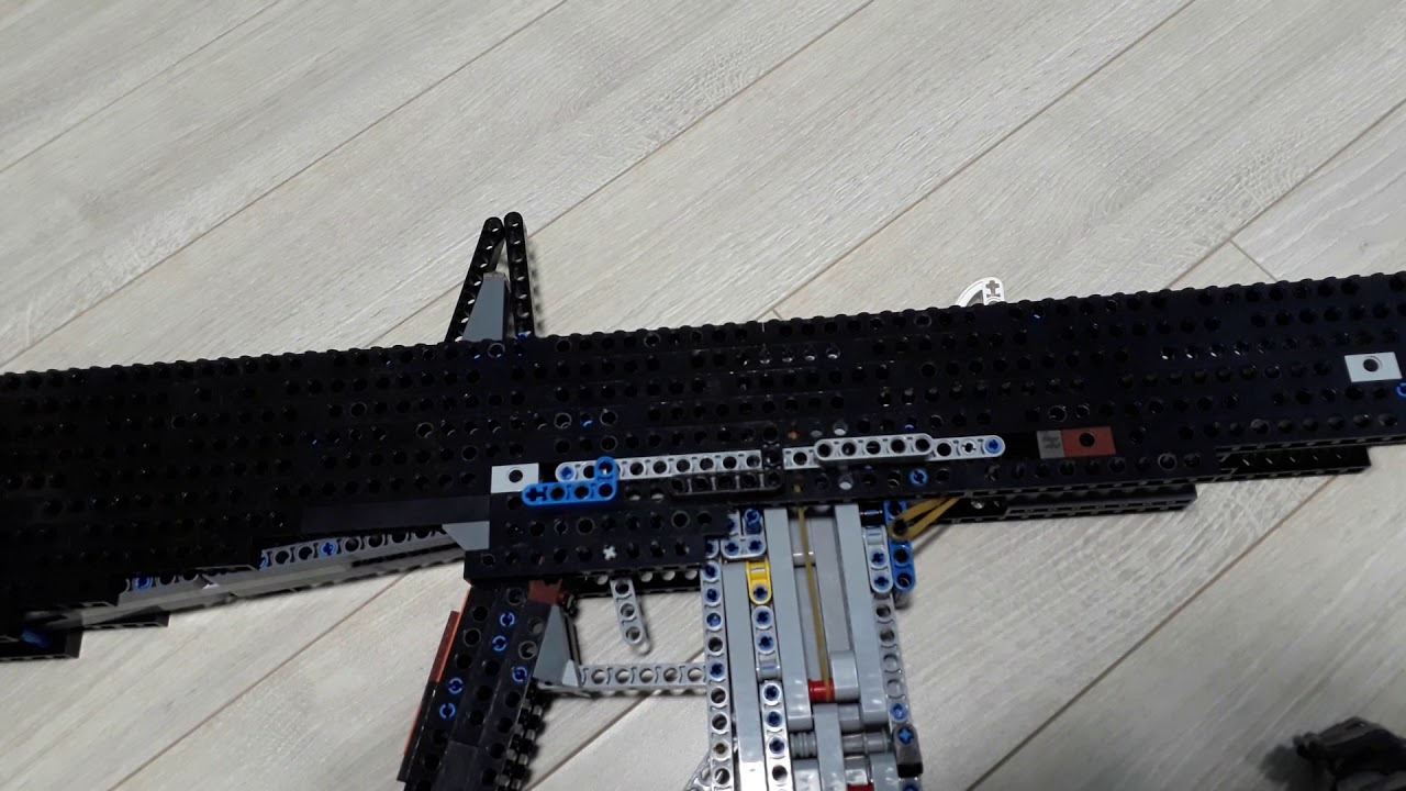 Lego AA-12 (working) - YouTube