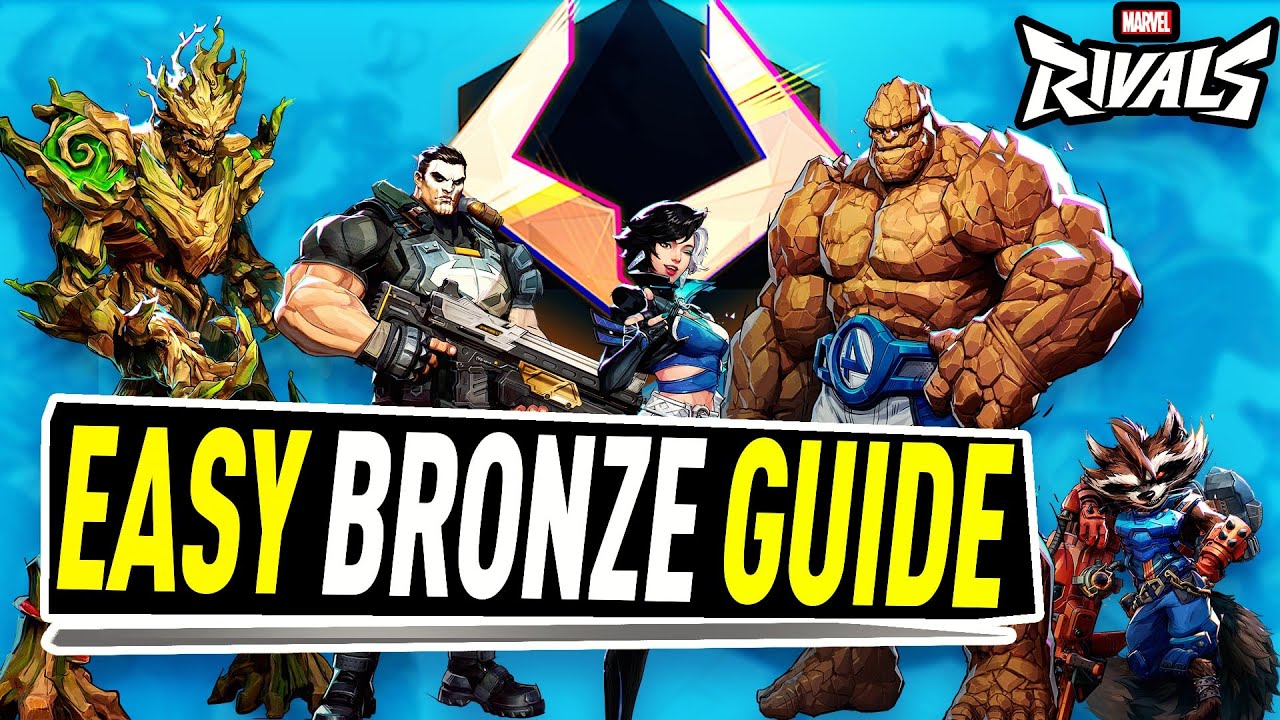 5 BEST Characters To ESCAPE Bronze Rank Fast In Marvel Rivals! - YouTube