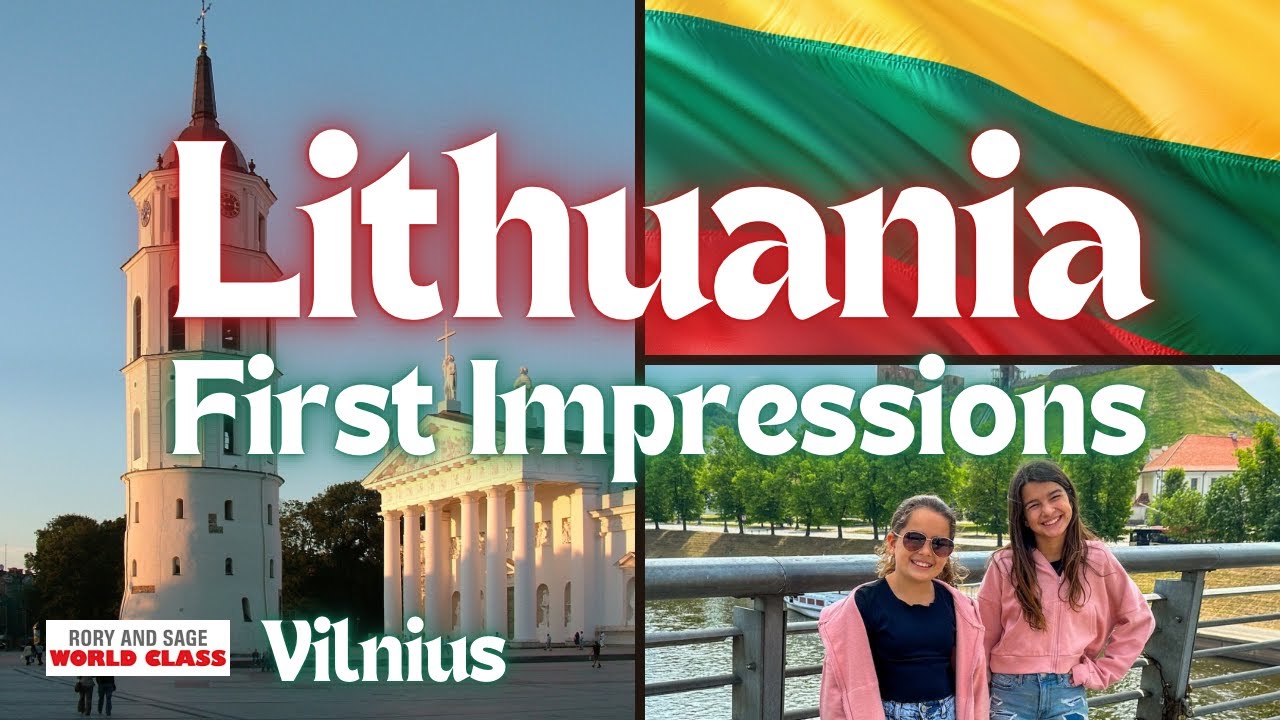 Vilnius First Impressions| Lithuania Travel Vlog| Rory and Sage World ...