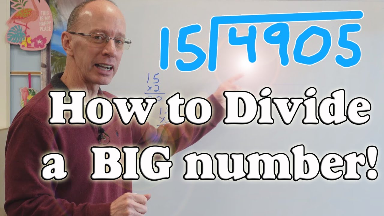 HOW TO DIVIDE BIG NUMBERS USING LONG DIVISION GRADE 4 5 MATHS YouTube HOW TO DIVIDE BIG NUMBERS USING LONG DIVISION GRADE 4 5 MATHS YouTube