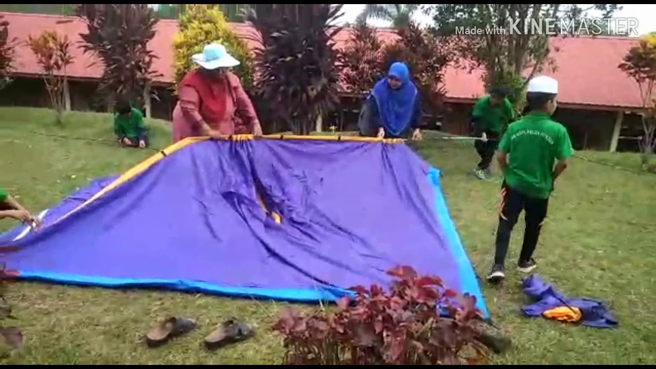 Aktiviti perkhemahan kem rehat minda SAR kafa felda Rentam - YouTube