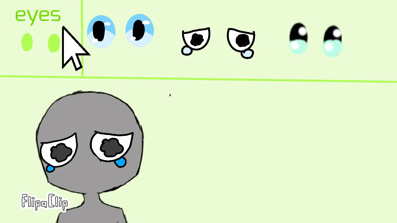 Character Creation animation flipaclip - YouTube