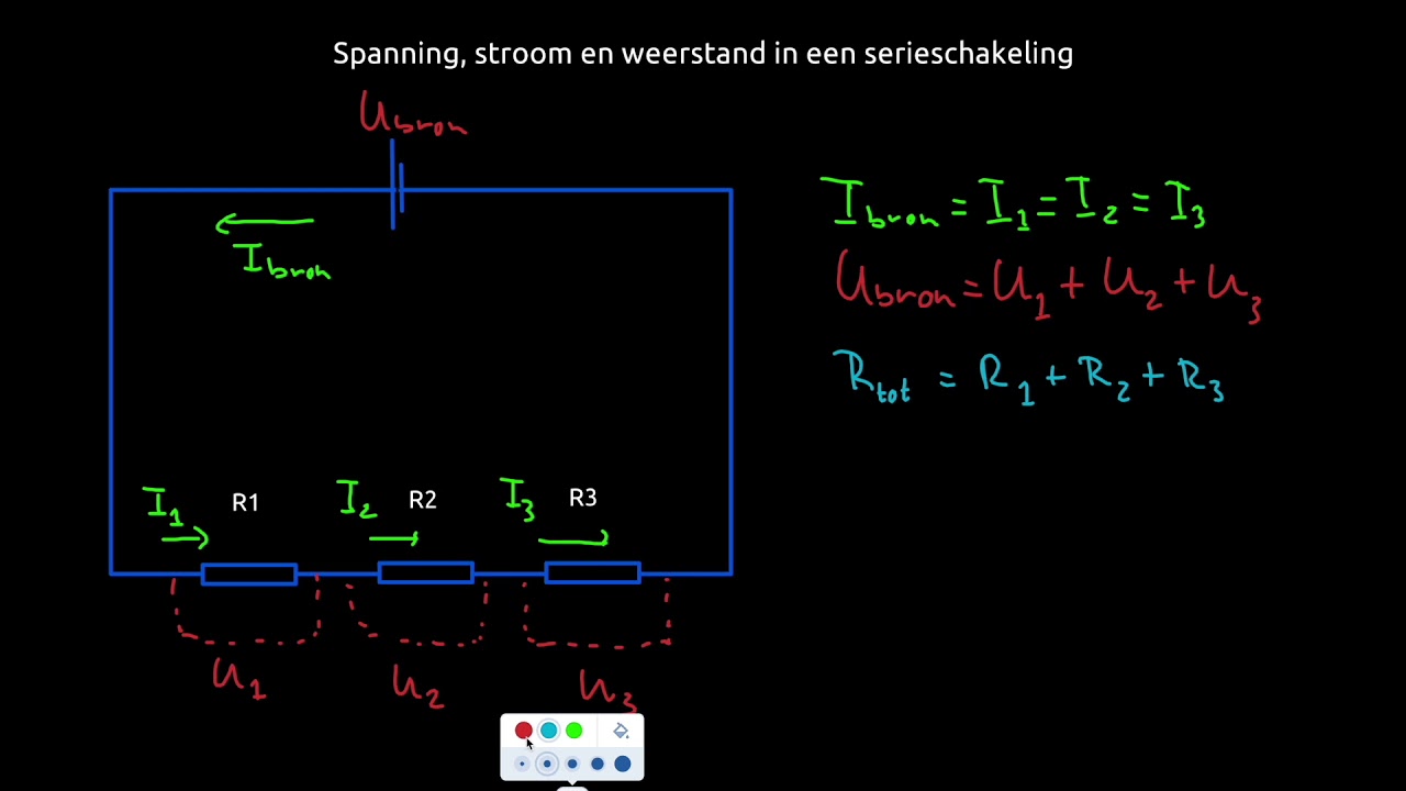 §3.3 Serie en Parallelschakeling - YouTube