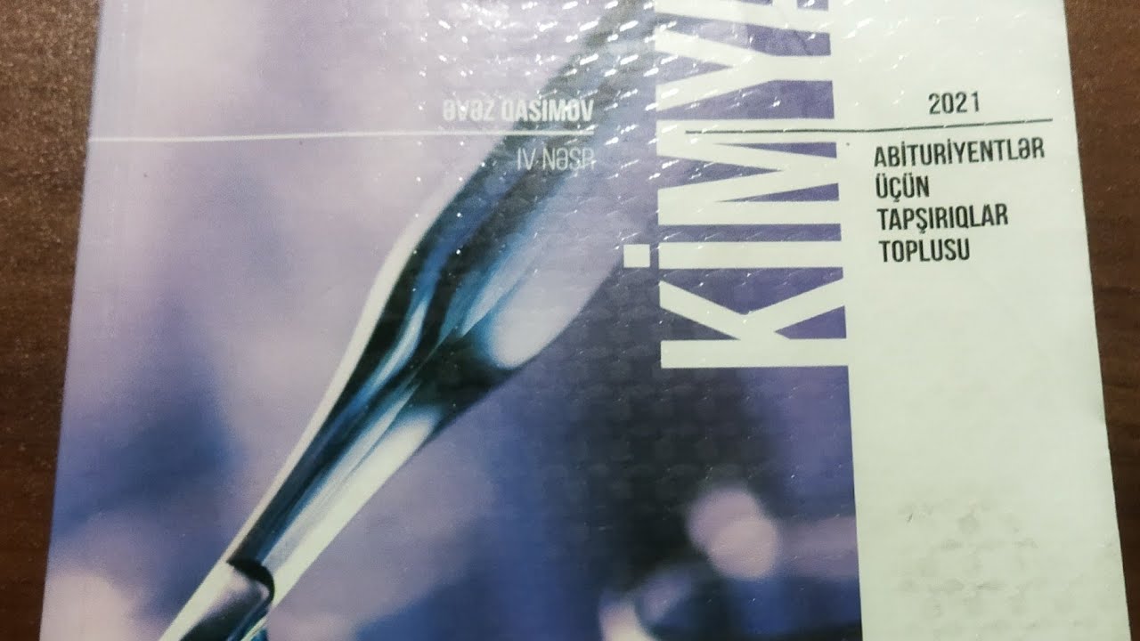 Kimya. Güvən Nəşriyyatı. Cavabları - 2021 - YouTube