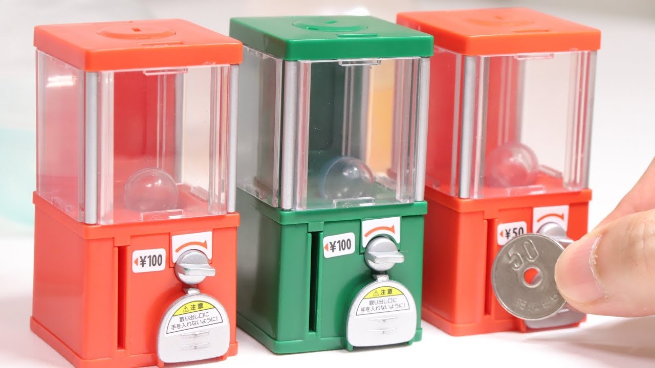 Miniature Capsule Machine Gashapon - YouTube