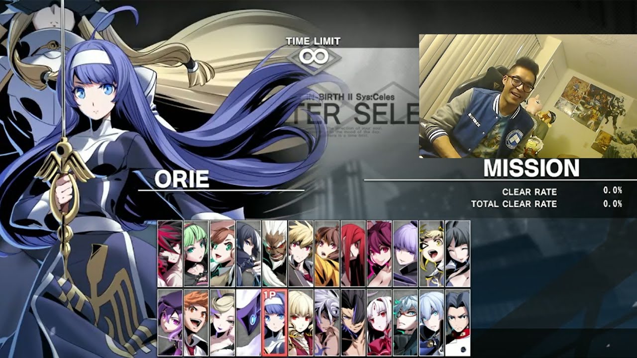 BBTAG Orie Main Tries UNI2 Orie Combo Trials | Under Night In-Birth II ...
