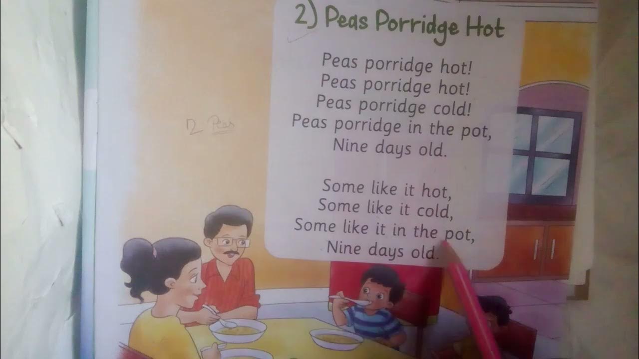 Peas Porridge Hot 🔥, English Rhymes for Kids, Educational Video, 🔺 ...
