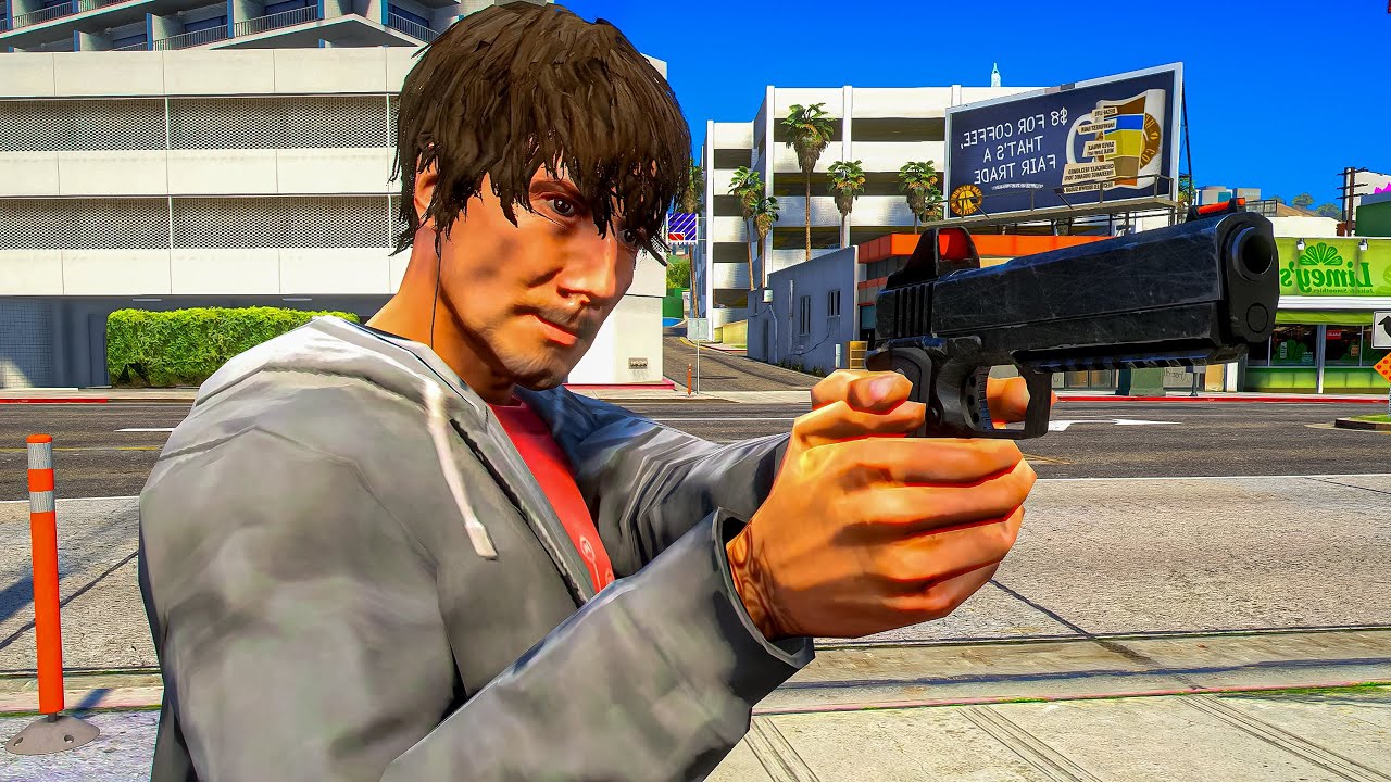 I Spent 24 Hours As NPC Hitman | GTA 5 RP - YouTube