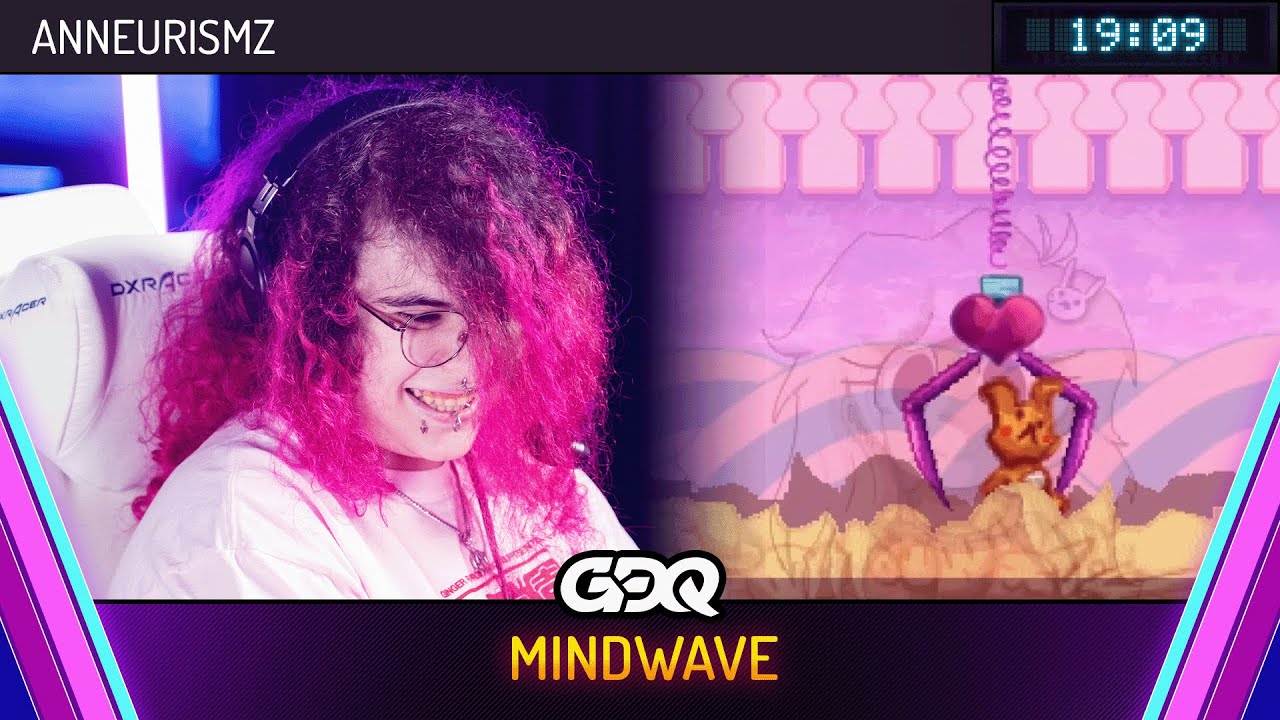 Mindwave by Anneurismz in 19:09 - Awesome Games Done Quick 2026 - YouTube