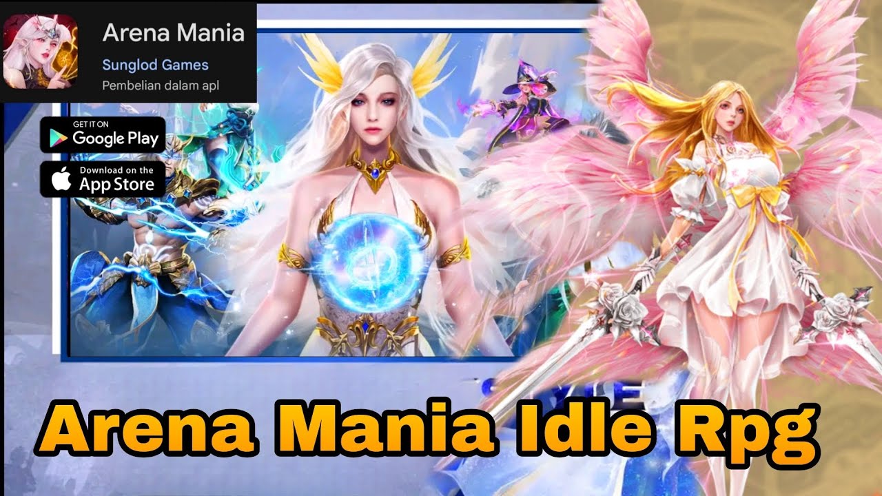 Arena Mania Idle Rpg FULL VIP - Free SSS & SS Hero + Yuan Card + Full ...