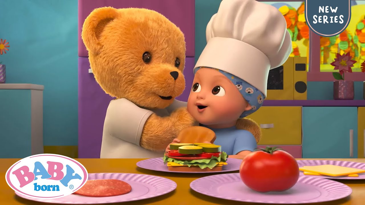 Lunchtime! 👨‍🍳 Episode 12 👶 BABY born The Animated Series - YouTube