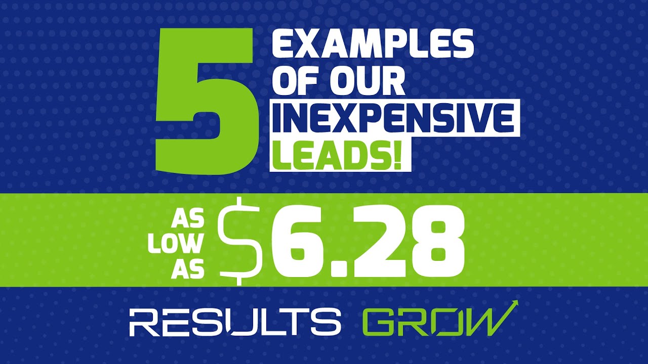 5 Examples of The Inexpensive HVAC Leads We Provide! - YouTube