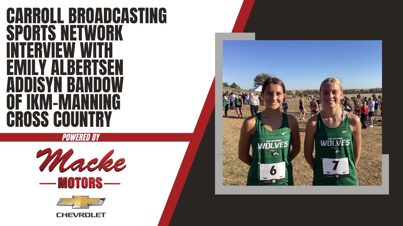 Carroll Broadcasting Sports Network interview with Emily Albertsen n ...