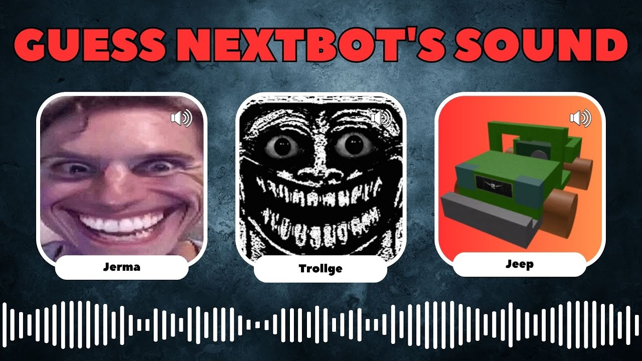 Guess the NEXTBOT'S SOUND #7 | Roblox Nico's Nextbots - YouTube
