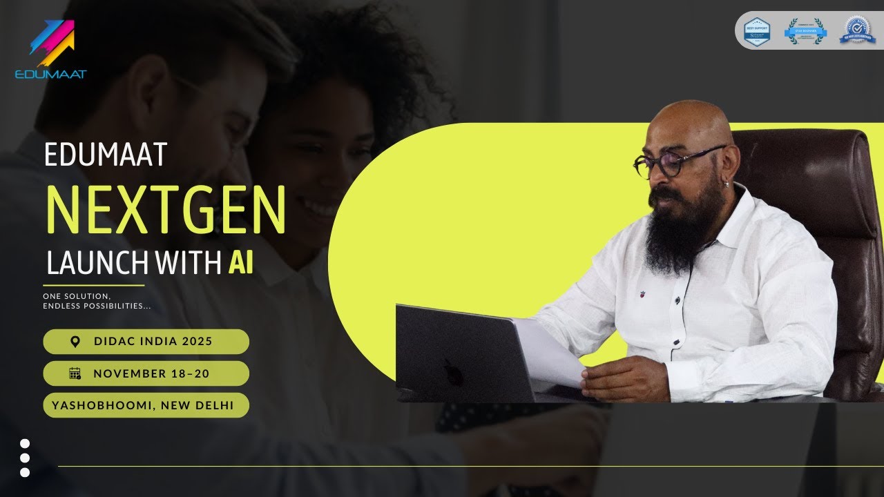 India’s Biggest AI Software Launch | DIDAC 2025 | EDUMAAT NextGen ...