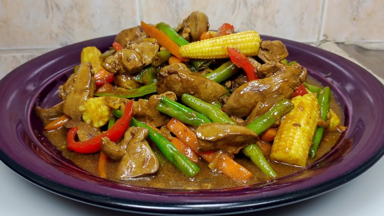 The Best na Luto sa Gulay at Chicken Liver! Healthy na, Masarap pa! # ...