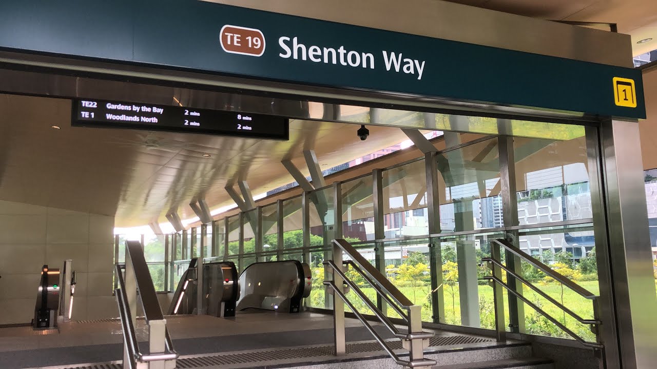 MRTravels on the Thomson-East Coast Line: Tour of Shenton Way MRT ...