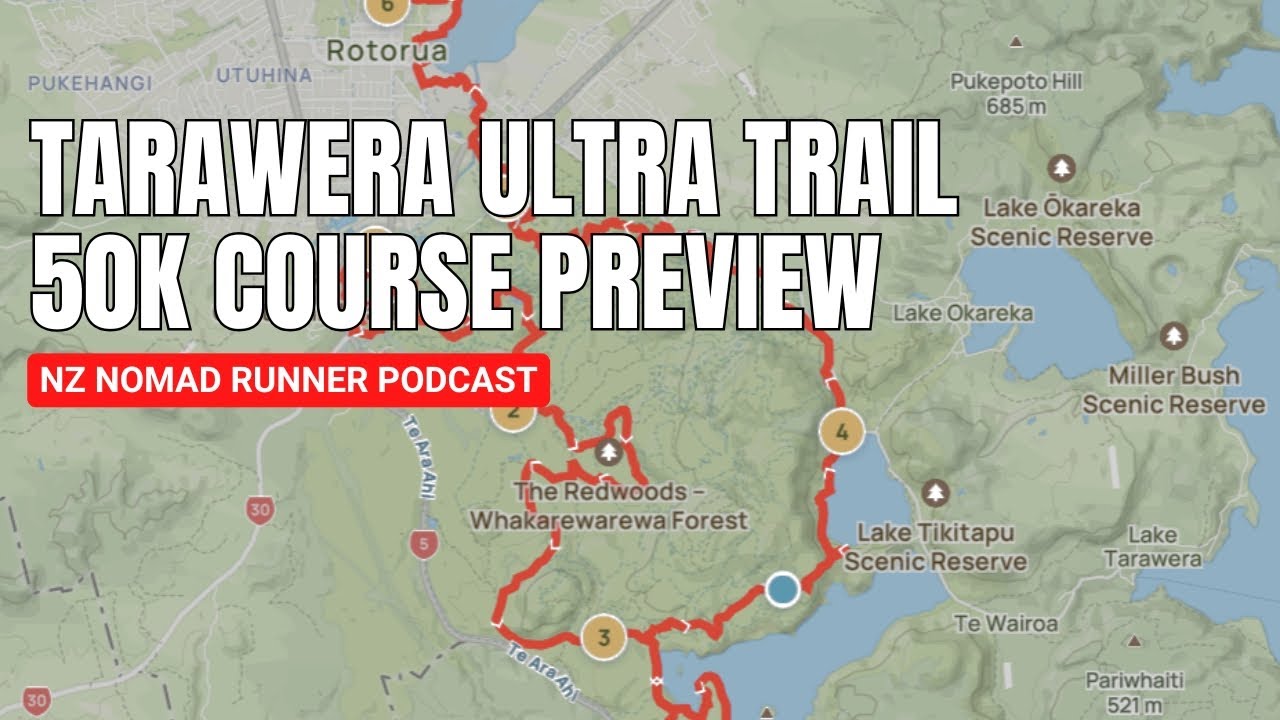Tarawera Ultra 50K Course Preview- 2025 - YouTube
