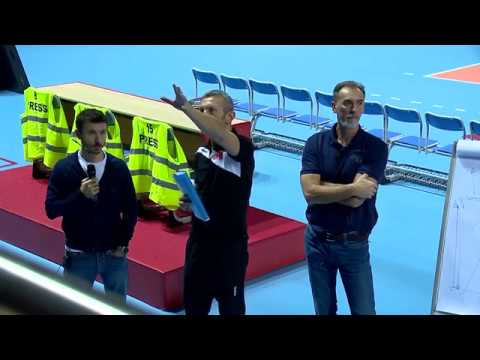 Veljko Basic - Emanuele Zanini - Voleybol Eğitim Semineri Servis Karşılama ve Defans 2