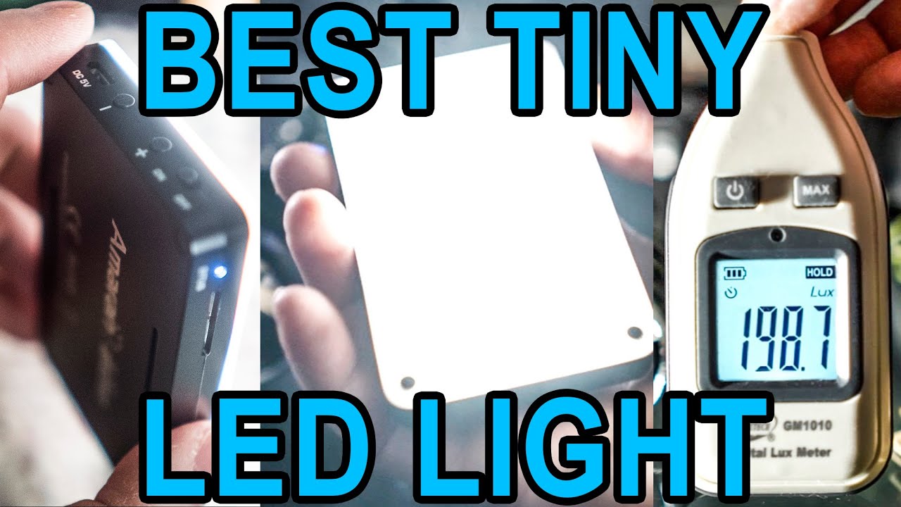 Super useful tiny LED light | Aputure AL-M9 REVIEW - YouTube