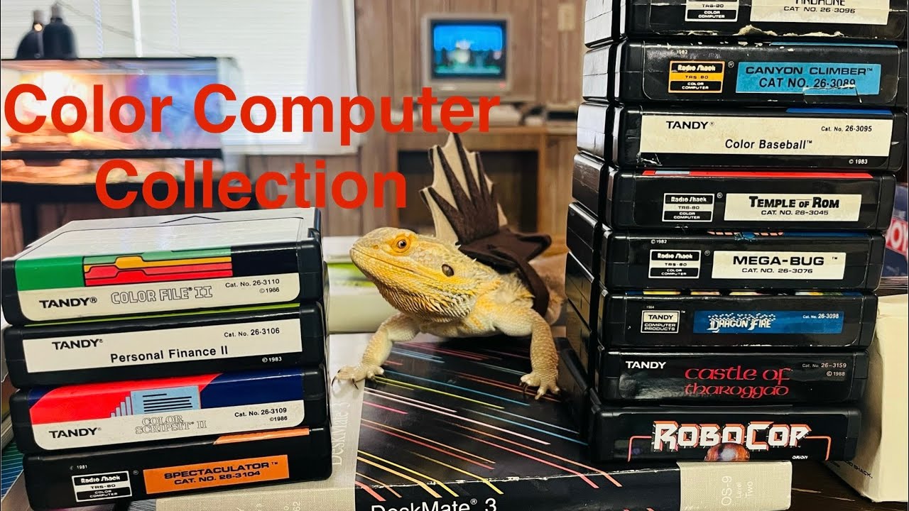 Color Computer collection! - YouTube