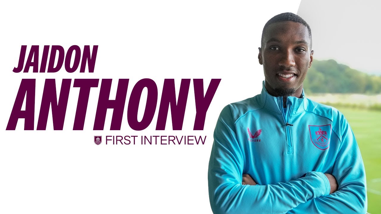 Jaidon Anthony Is A Claret! | FIRST INTERVIEW - YouTube