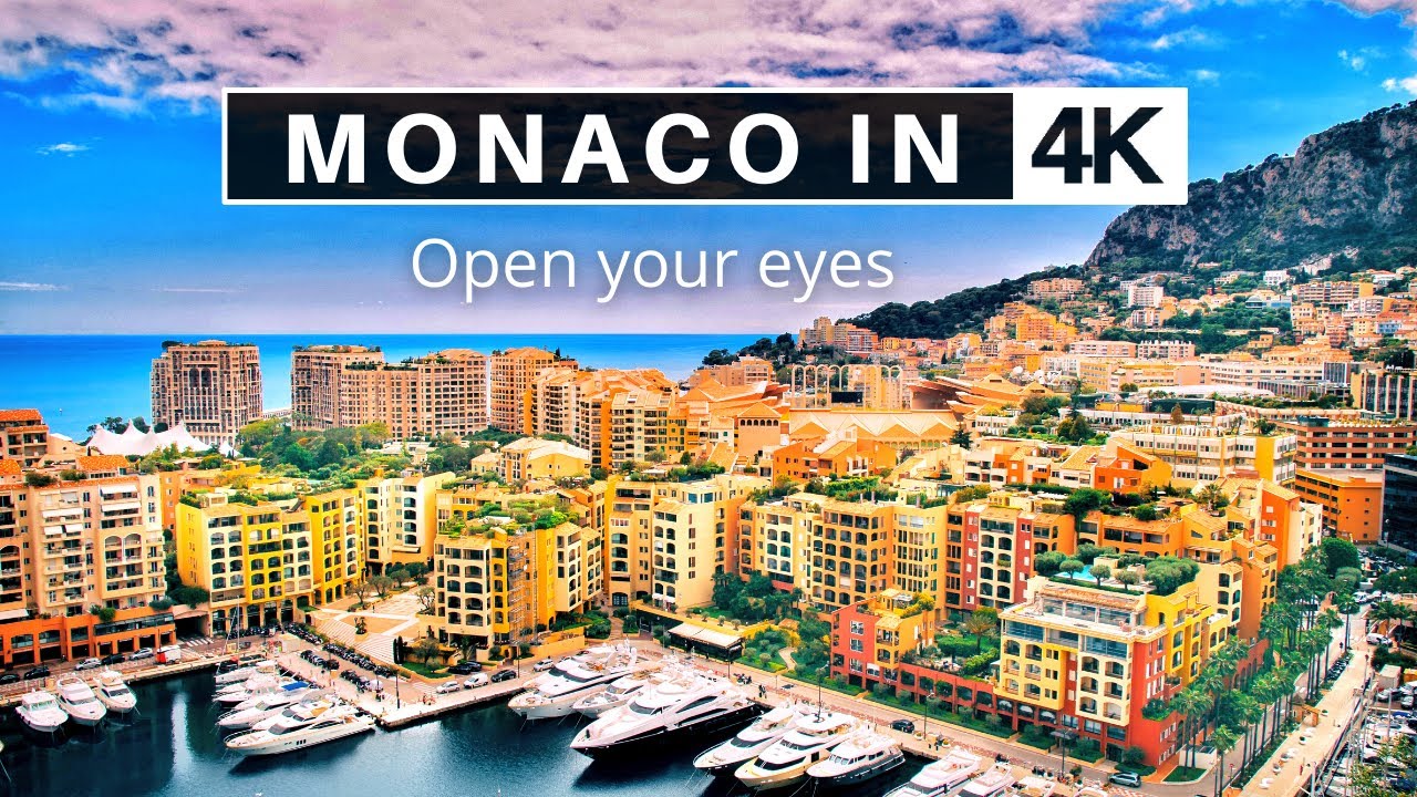MONACO in 4K - cinematic tour 2021 - YouTube
