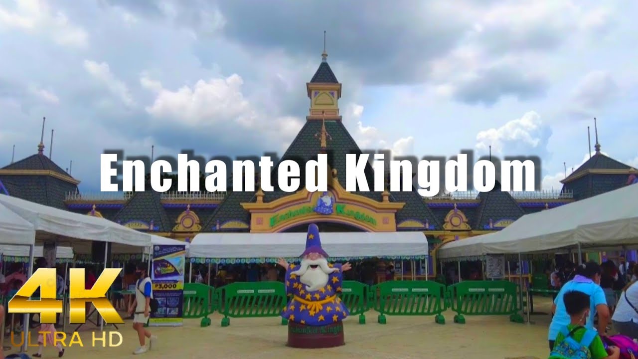 Enchanted Kingdom | Theme Park | The Magic Stays With You | 4K Virtual ...
